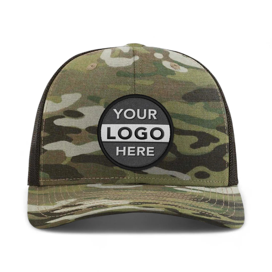 Custom Embroidered Camouflage Trucker Hats – HatLeaders